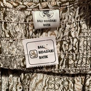 Bali Bidadari Batik | Dresses | Nwt Bali Summer Dress Size S Batik ...